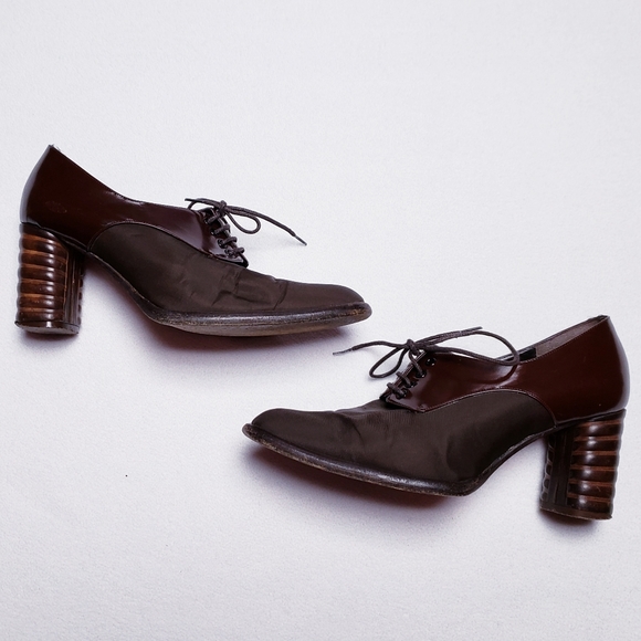Rodo | Shoes | Rodo Lace Up Block Heels Made In Italy | Poshmark